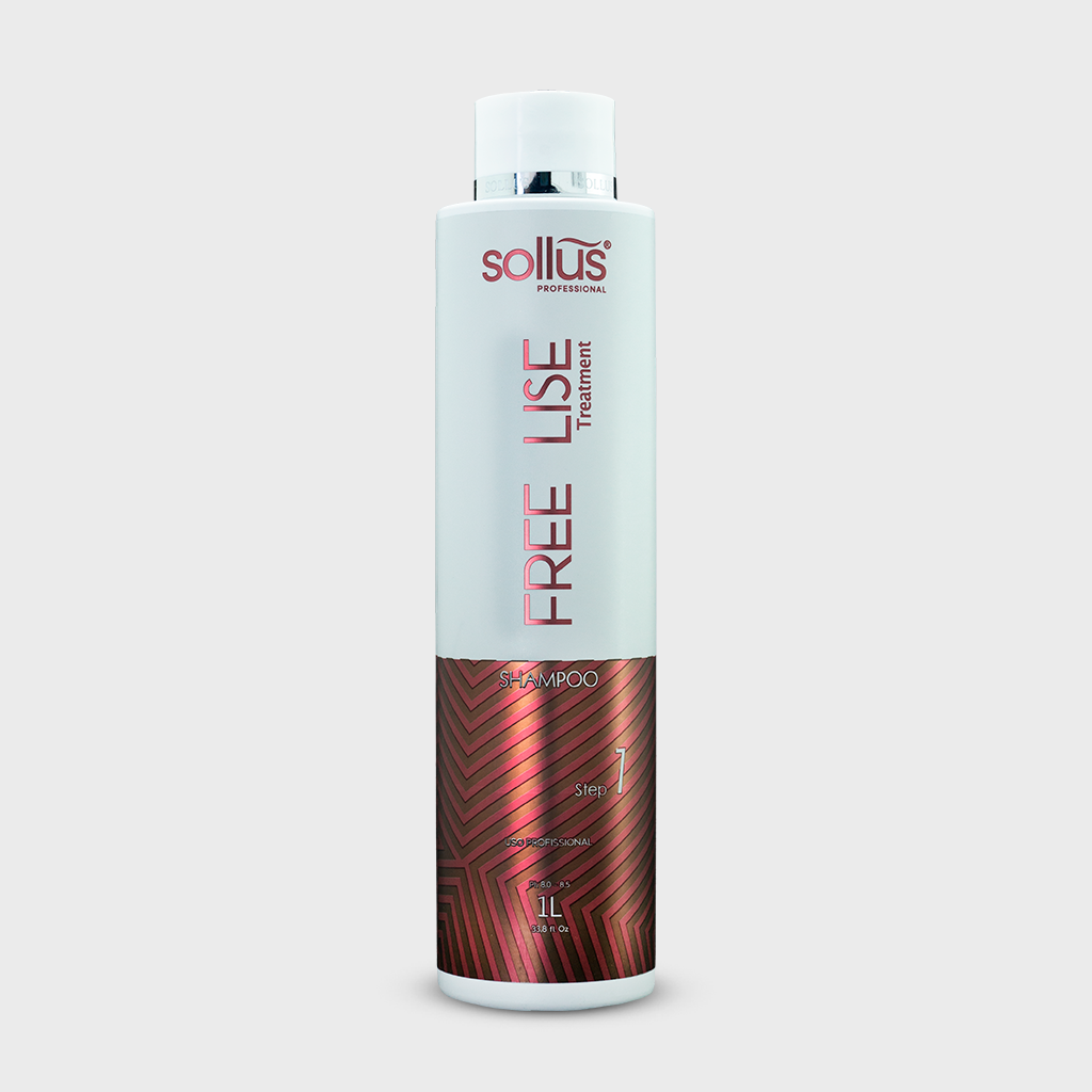 Shampoo -Free Lise - Passo 01 - 1 Litro - Sollus Professional